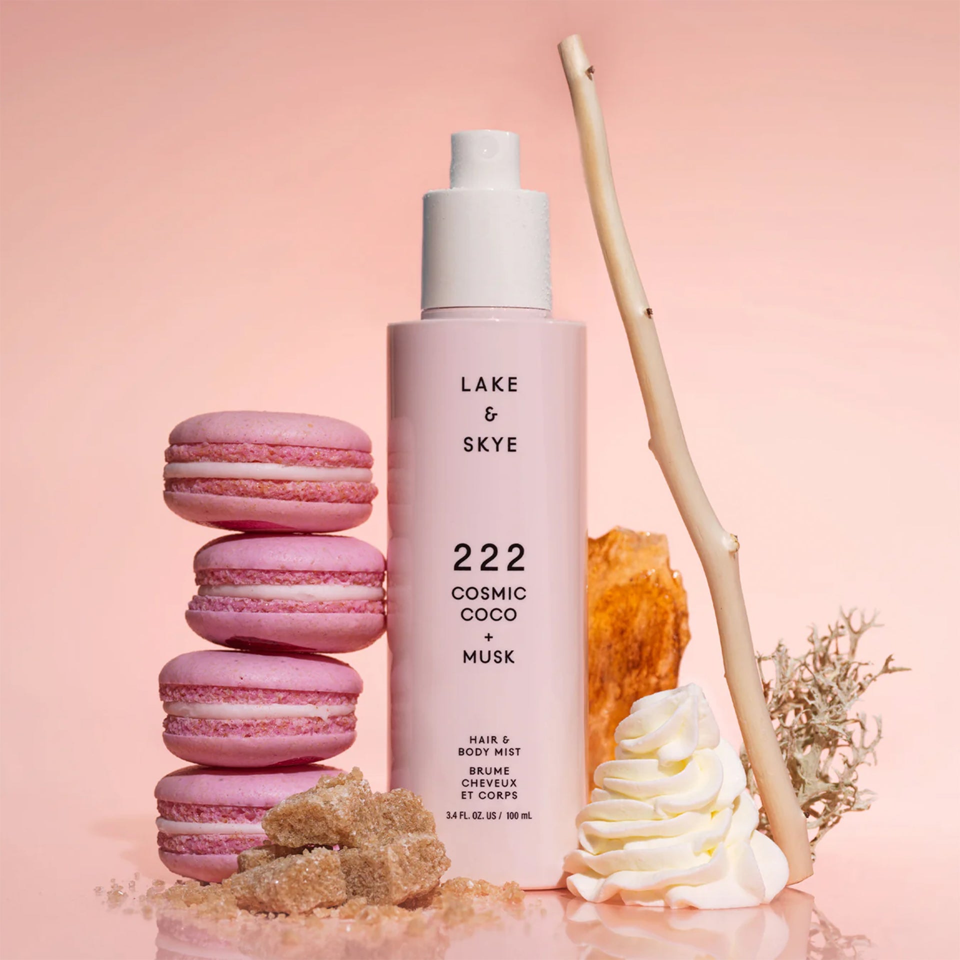 222 Cosmic Coco + Musk Hair and Body Mist – Pigment