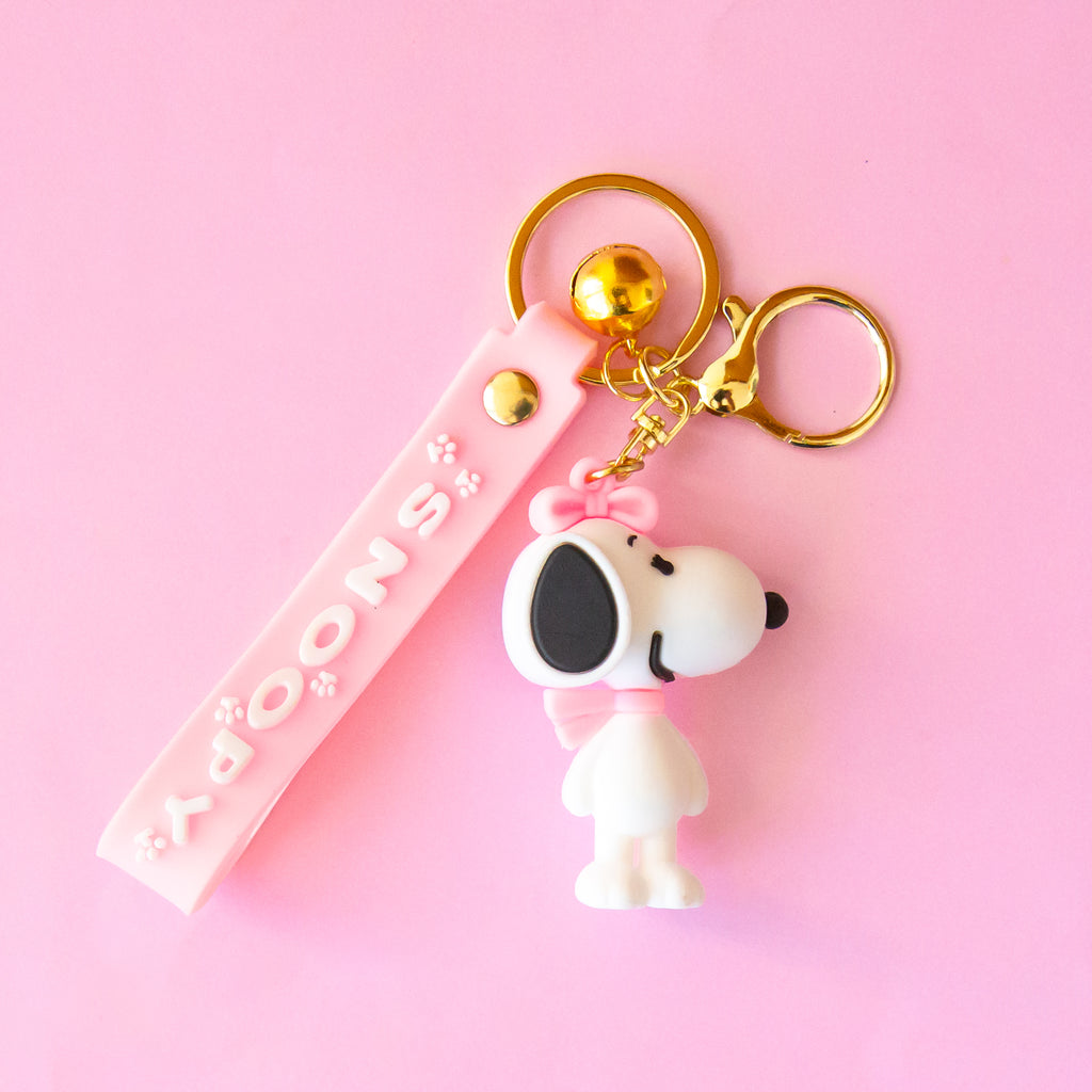 Snoopy Keychain | Pink – Pigment