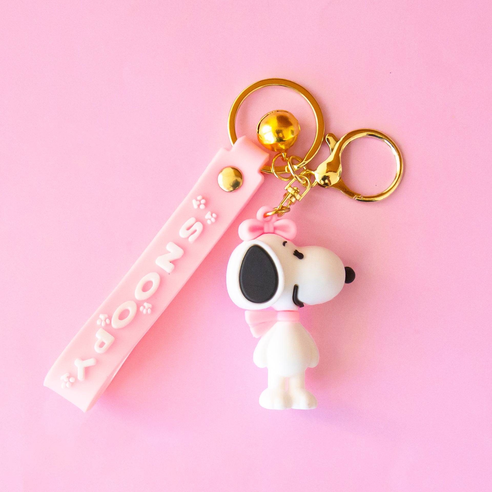 Snoopy Keychain | Pink – Pigment
