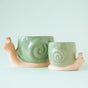 Snail Planter | Lagoon – Pigment