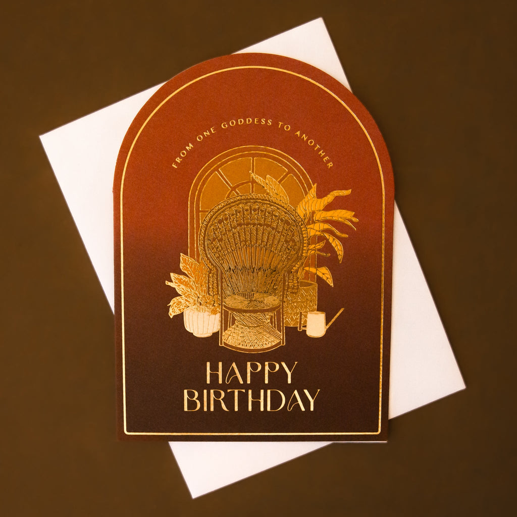 Goddess Birthday Card – Pigment