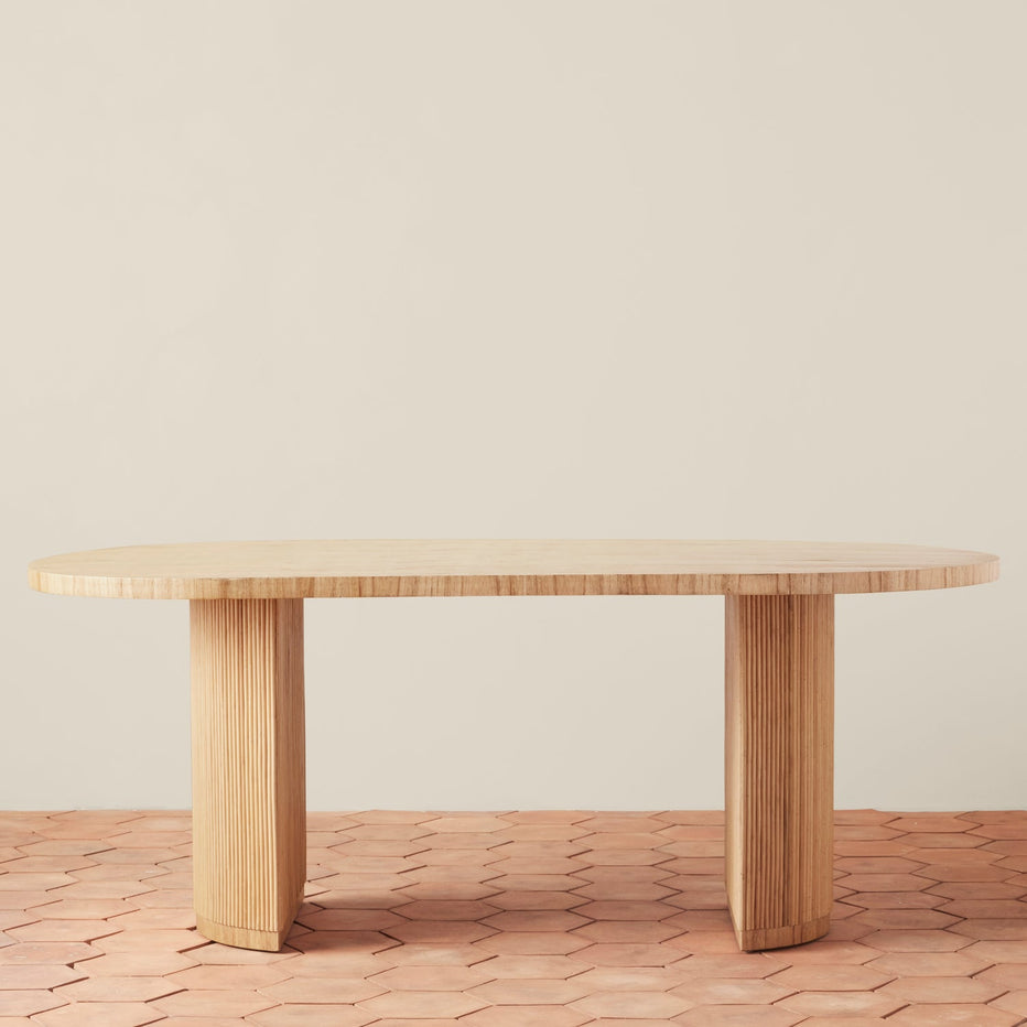 Gabriella Racetrack Dining Table – Pigment