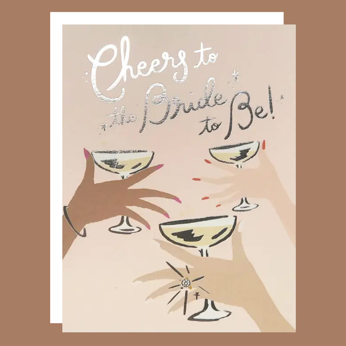 Cheers To The Bride Card – Pigment