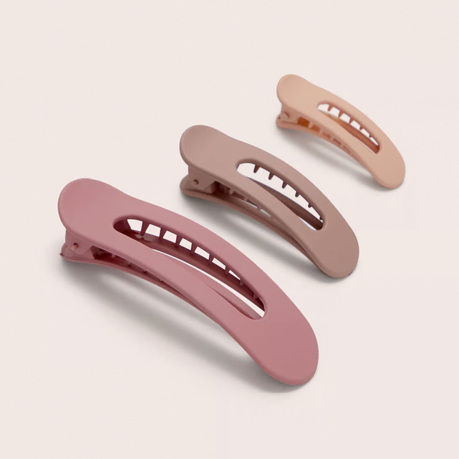 Flat Lay Claw Clip Set | Terracotta – Pigment