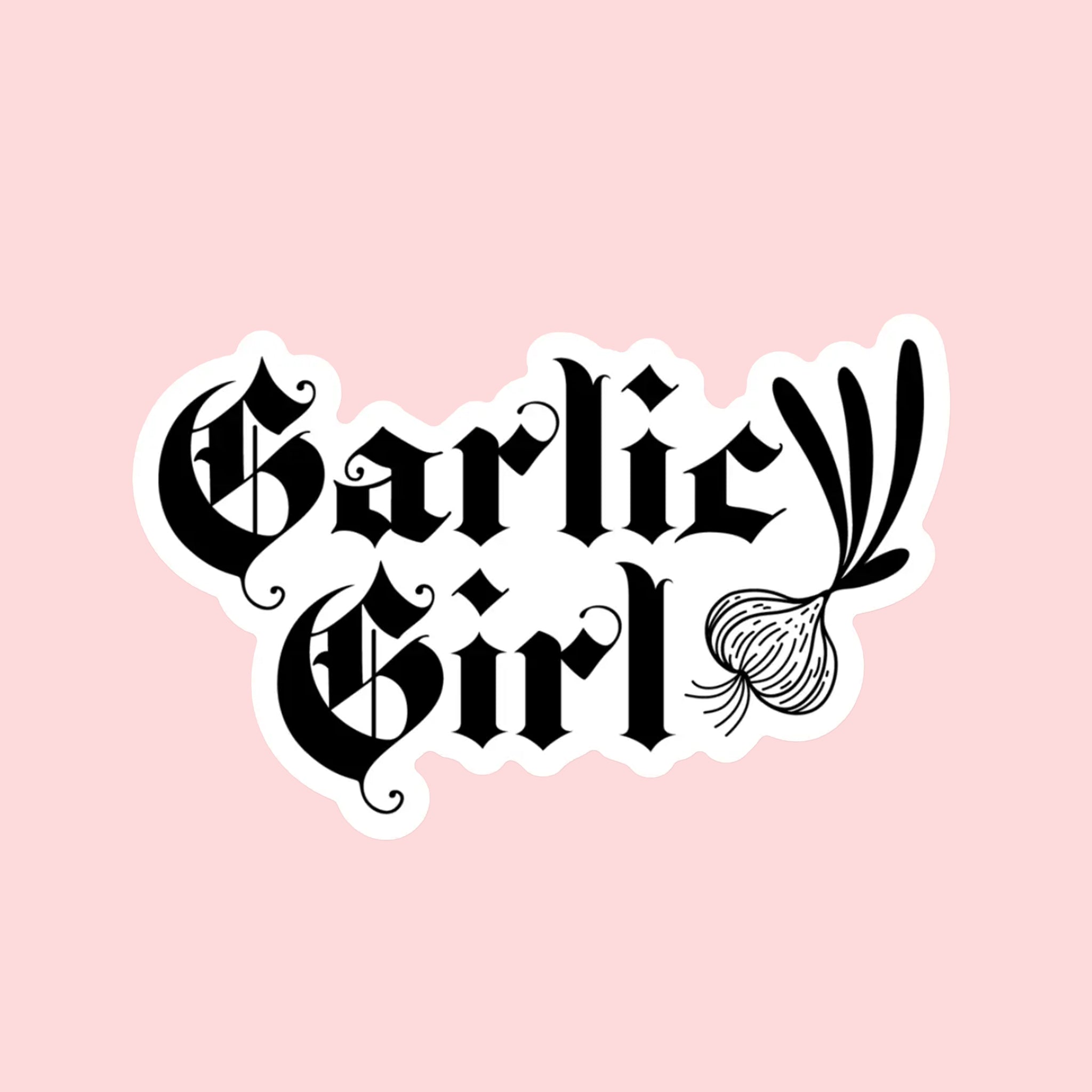 Garlic Girl Sticker – Pigment