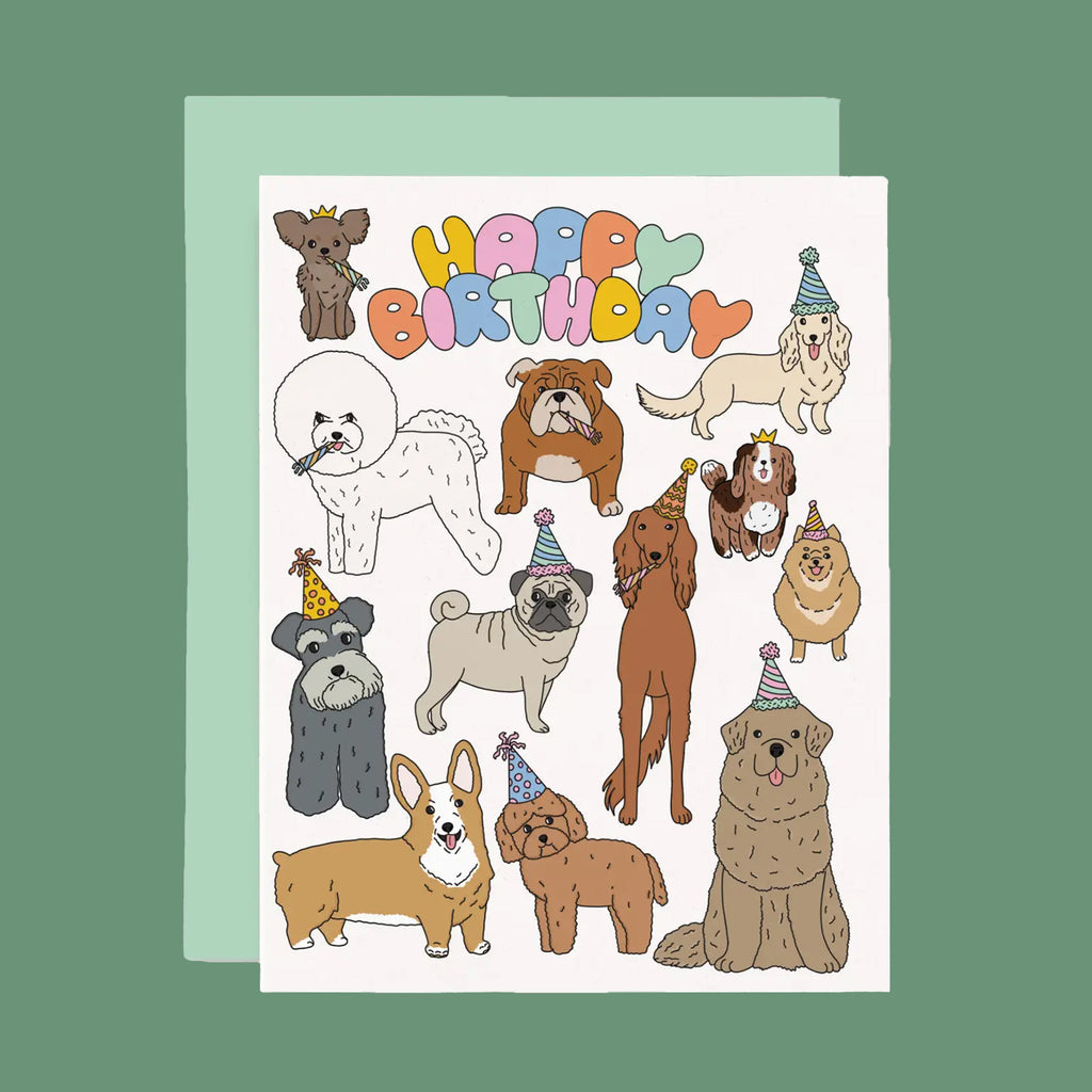 Happy Birthday Dogs Card – Pigment