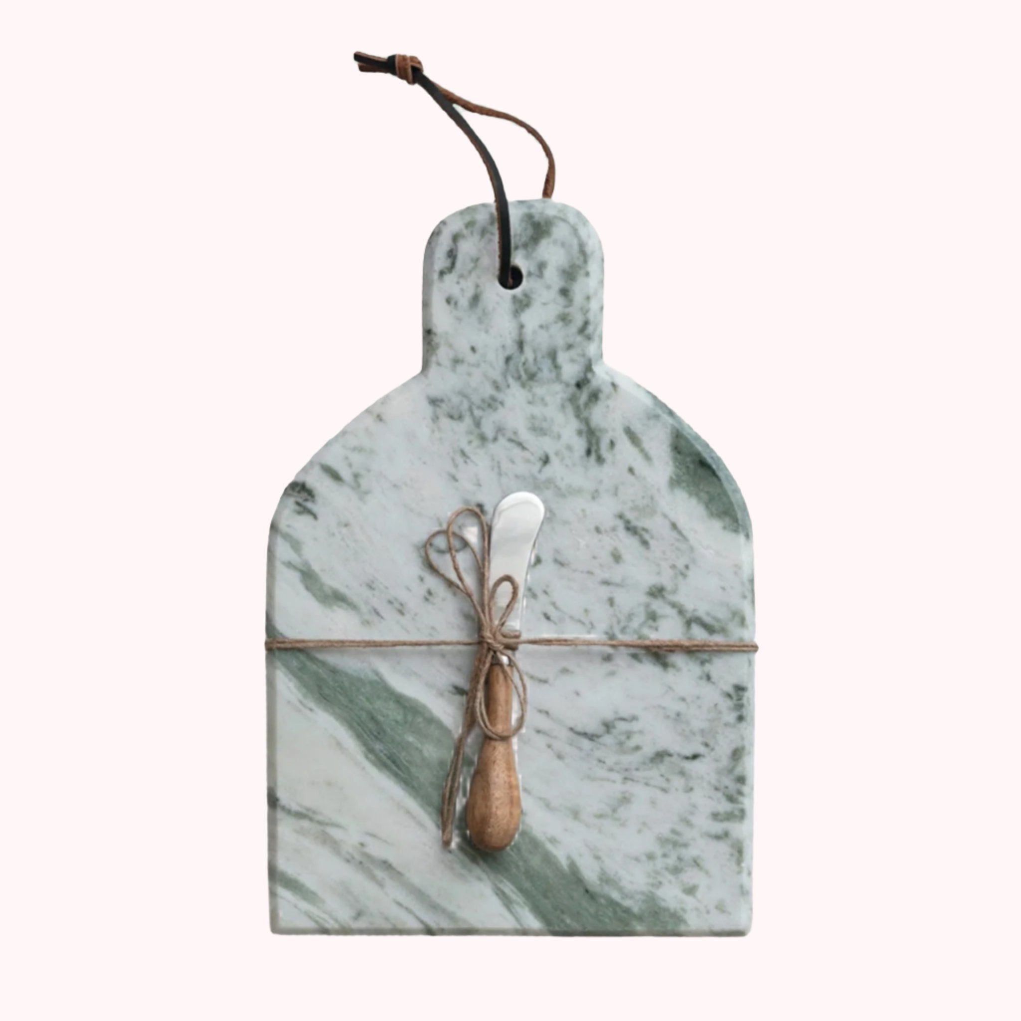 Marble Cheese Cutting Board with Knife – Pigment