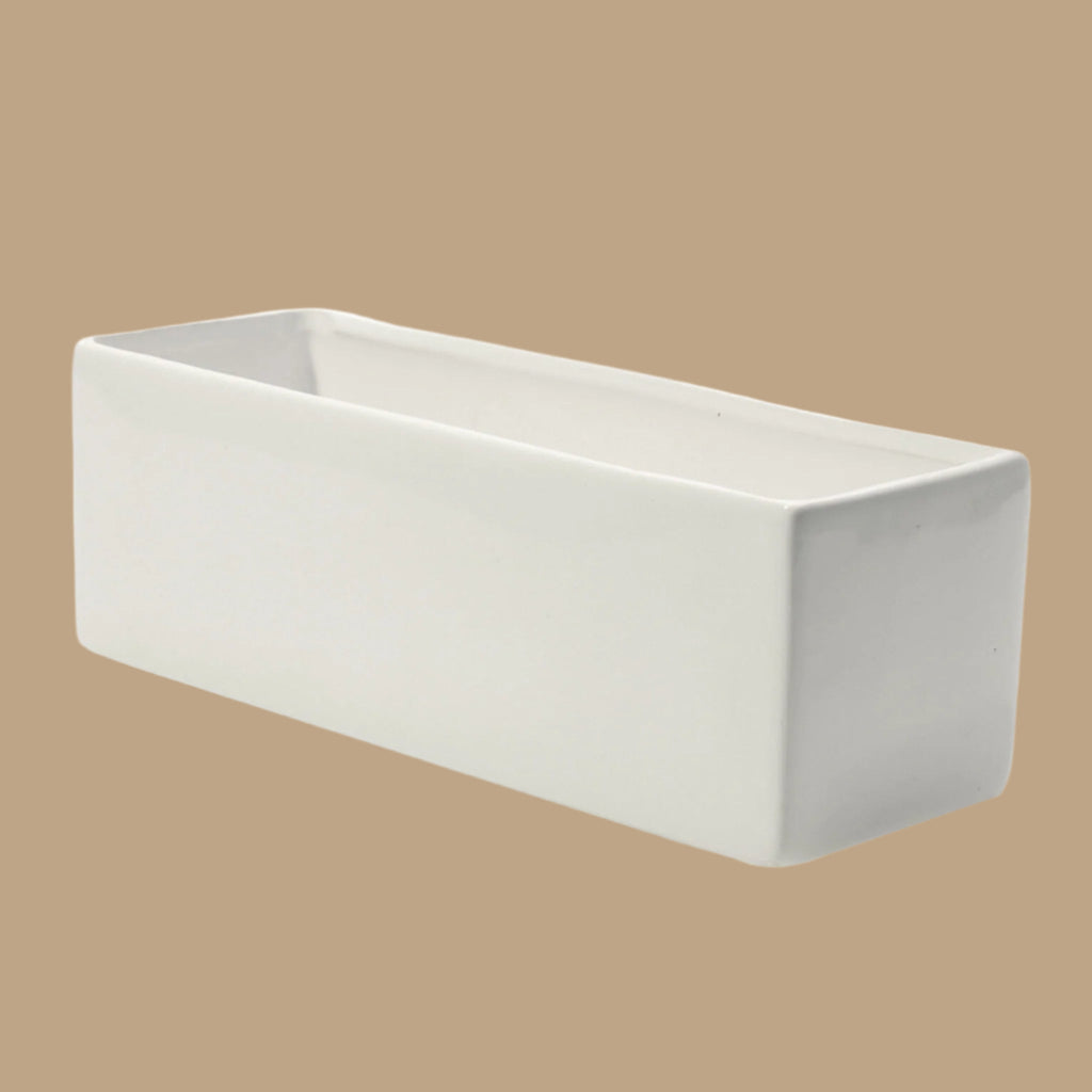 Ceramic Ledge Planter – Pigment