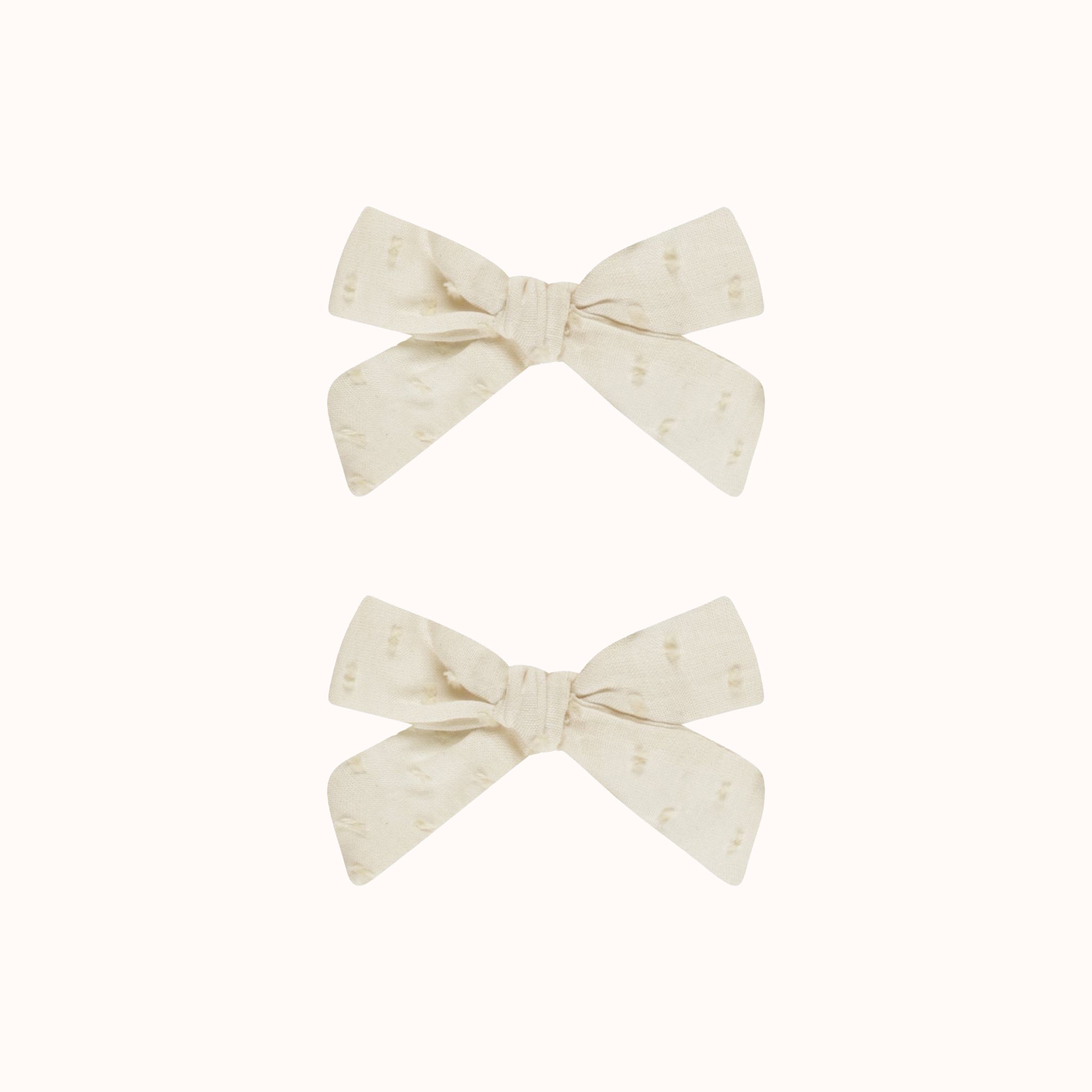 Set of Two Bows | Natural – Pigment