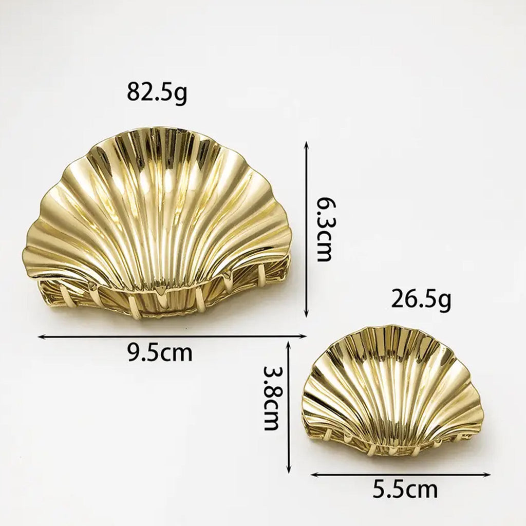 Shell Hair Clip | Gold – Pigment