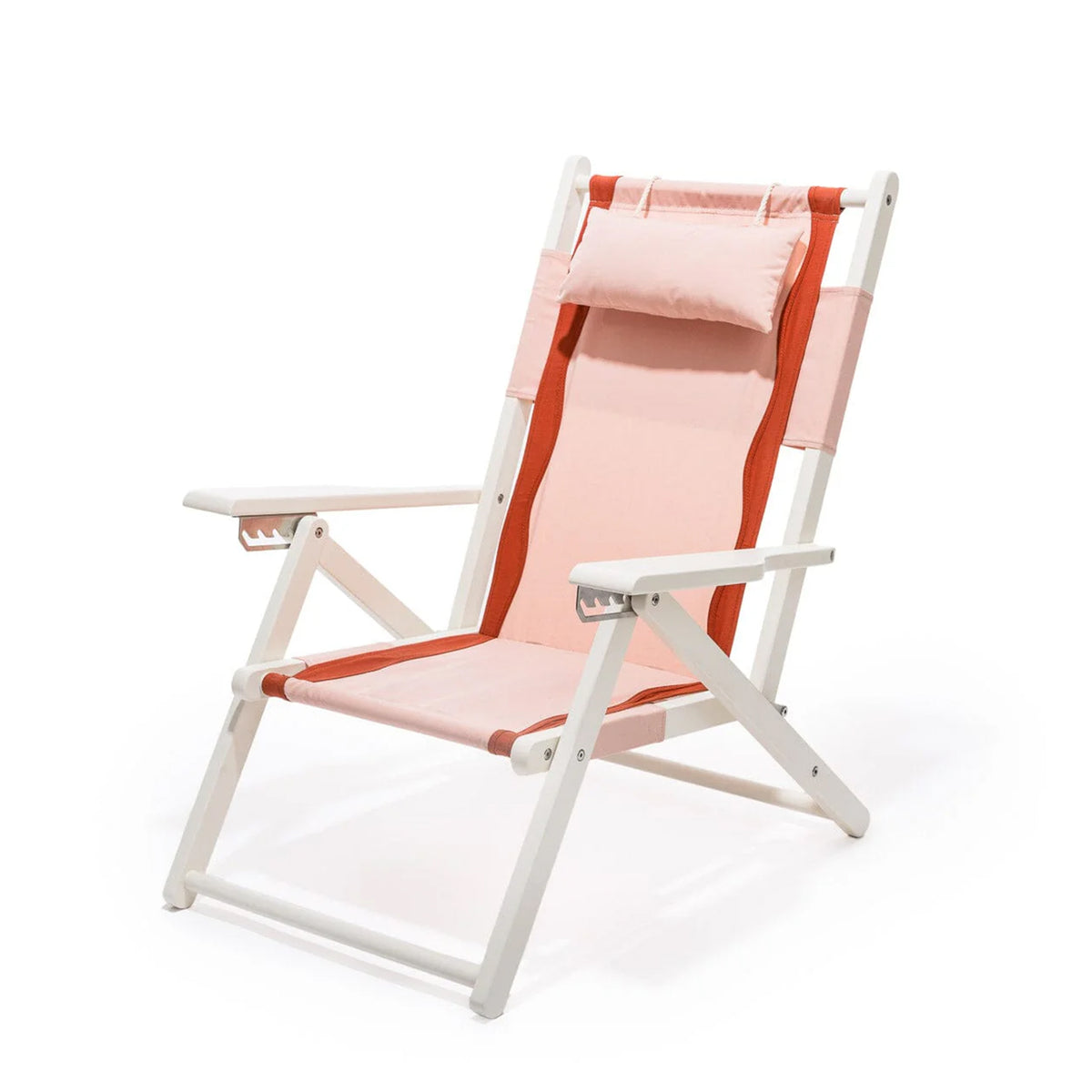 The Tommy Chair | Rivie White Pink – Pigment