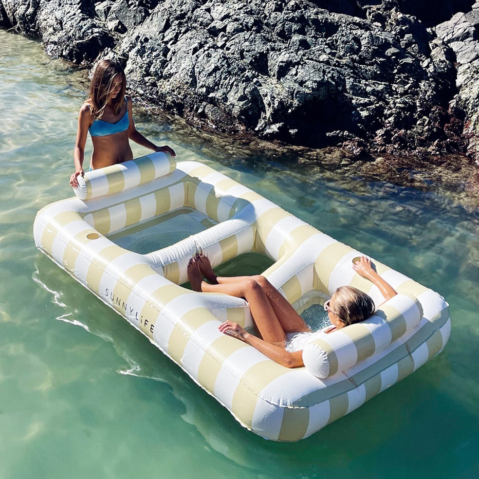 Twin Hammock Float | Light Mustard – Pigment