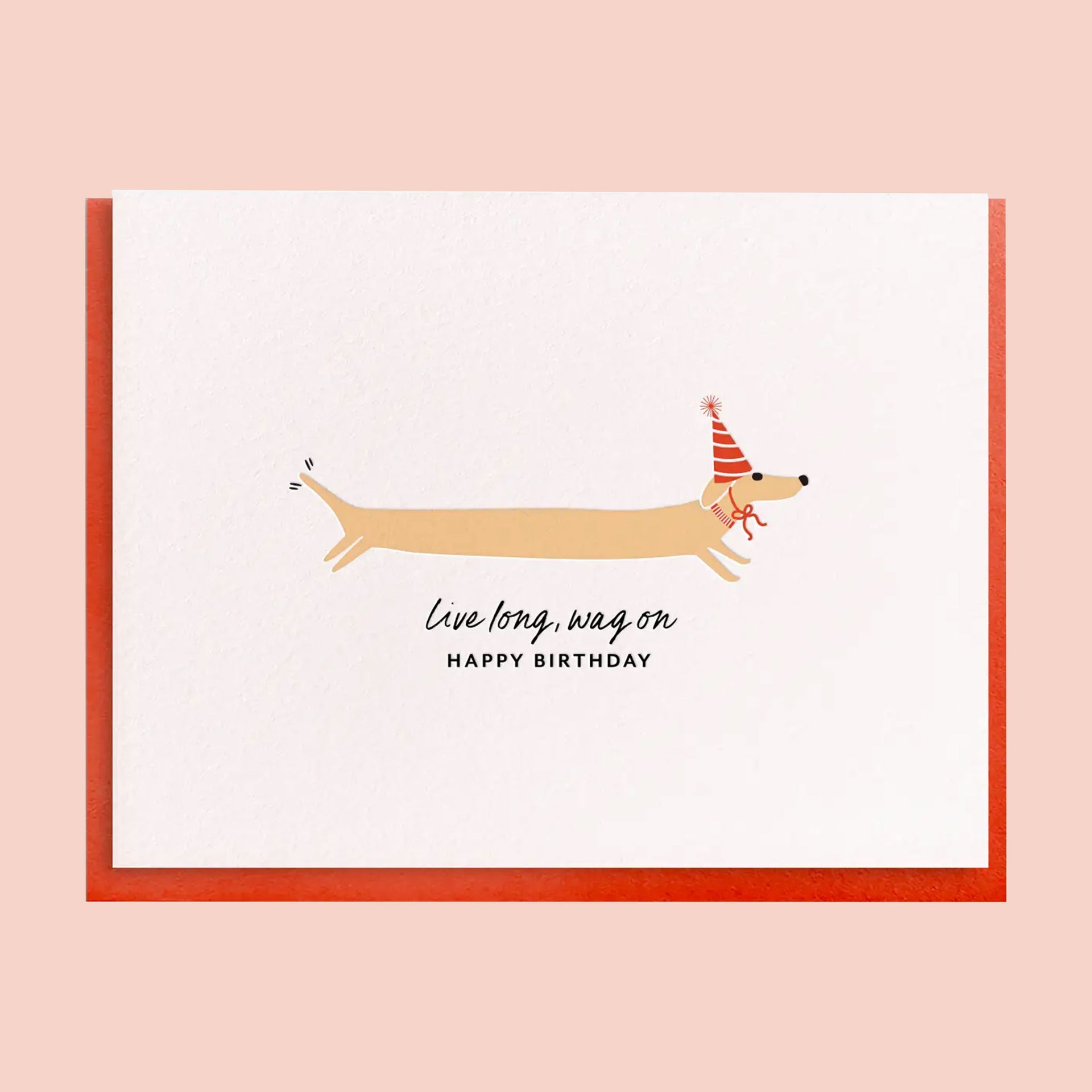 Wag On Birthday Card – Pigment