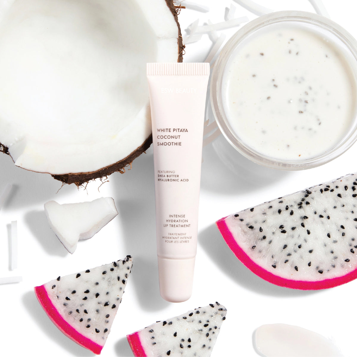 White Pitaya Coconut Smoothie Hydration Lip Treatment – Pigment