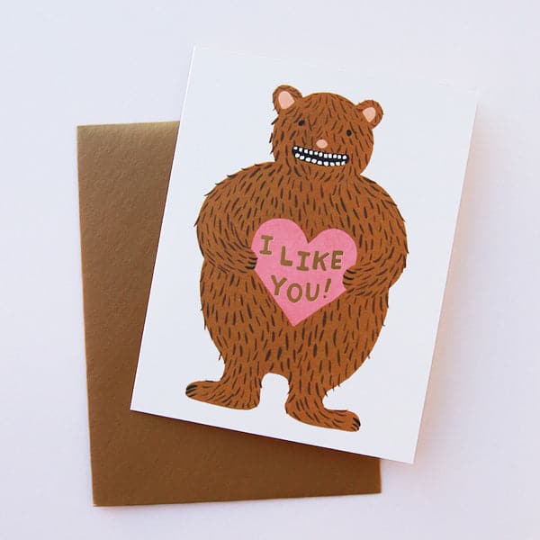 I Like You Card – Pigment